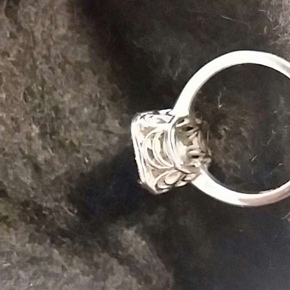 Kiera | Jewelry | Kiera Cz 925 Yellow Solitaire Stone Ring Size 9 Nw ...